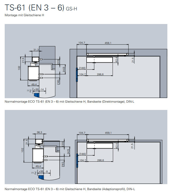 Shop für Türbeschläge, Fensterbeschläge und Türschließer - ECO ...
